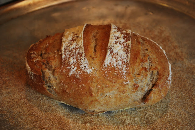 Joseph's Grainery: Cracked Wheat Artisan Bread